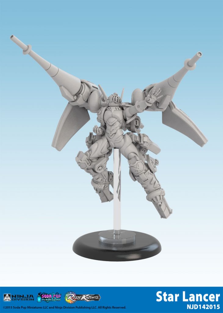 Star Lancer for the Shattered Sword faction in Relic Knights | Shiny Games