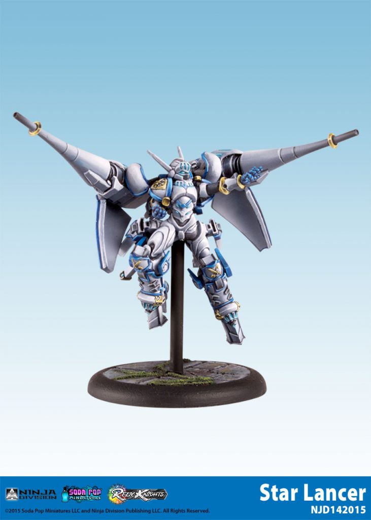Star Lancer for the Shattered Sword faction in Relic Knights | Shiny Games