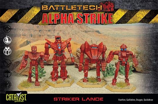 Striker Lance Pack – Alpha Strike & BattleTech | Shiny Games