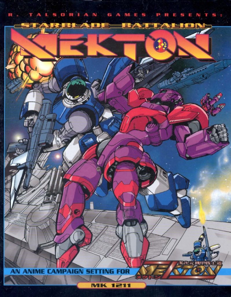 Starblade Battalion – Mekton Zero Anime roleplaying | Shiny Games
