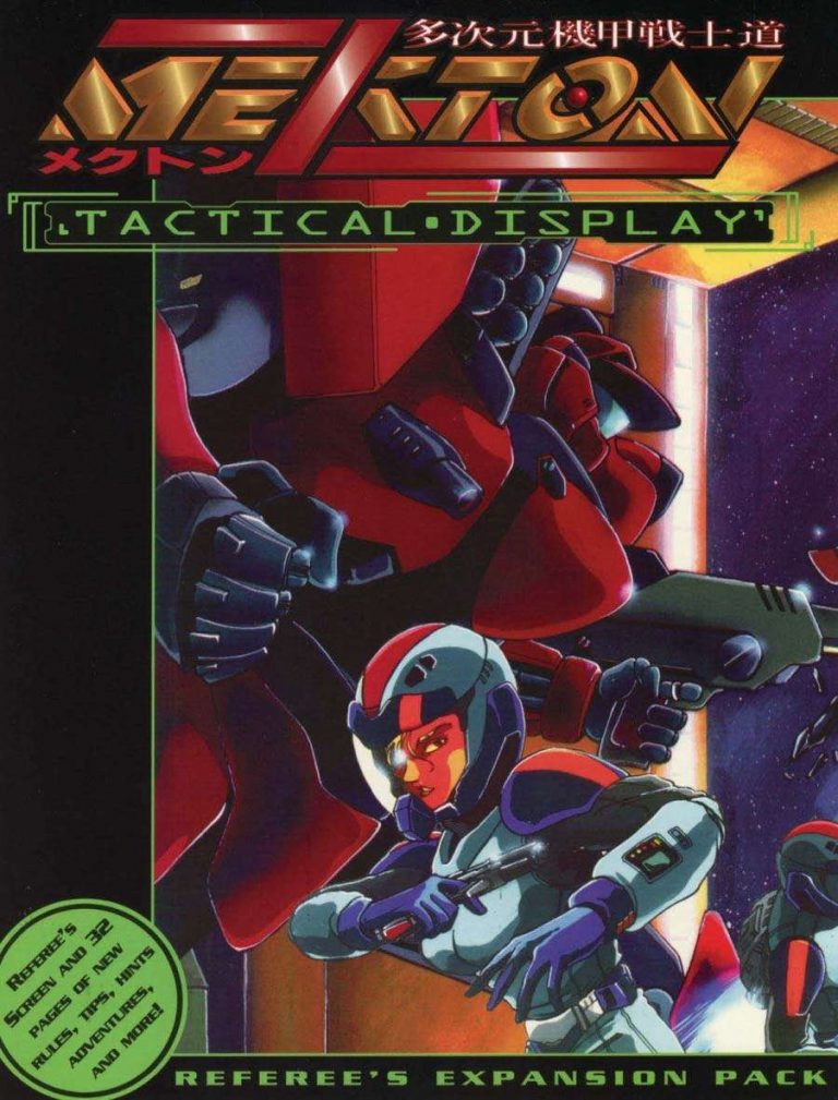 Mekton Tactical Display – Mekton Zero Anime RPG | Shiny Games