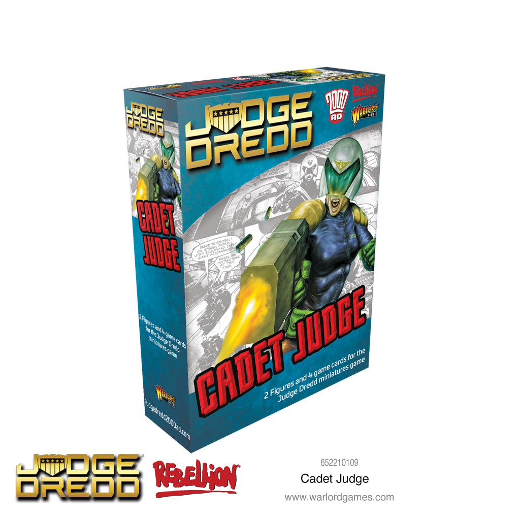 Cadet Judge – Judge Dredd Miniature Game | Shiny Games