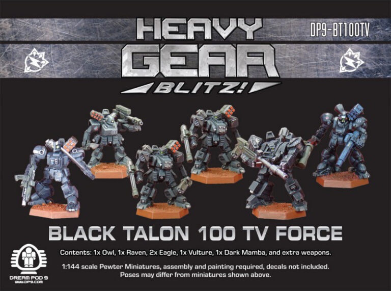 Black Talon 100TV Force | Shiny Games