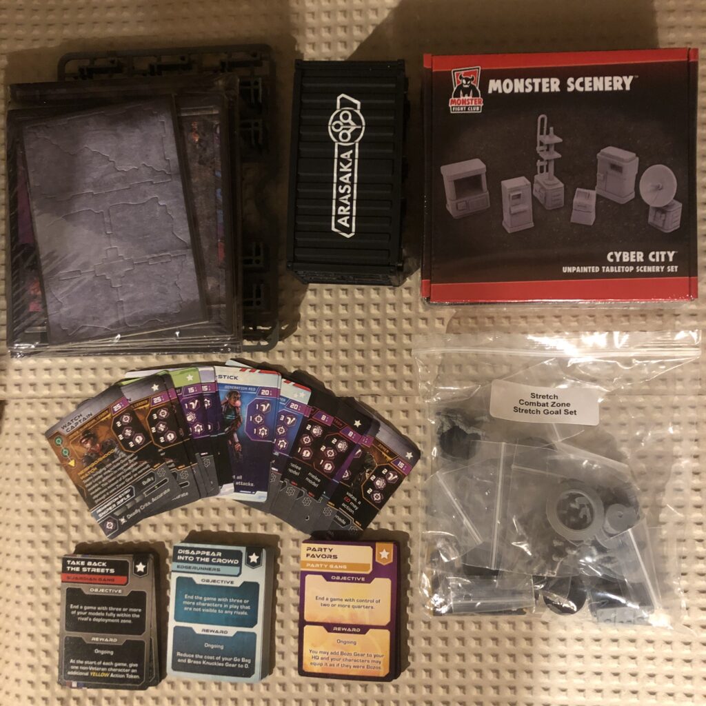 Combat Zone Stretch Goals Box – Cyberpunk Red | Shiny Games